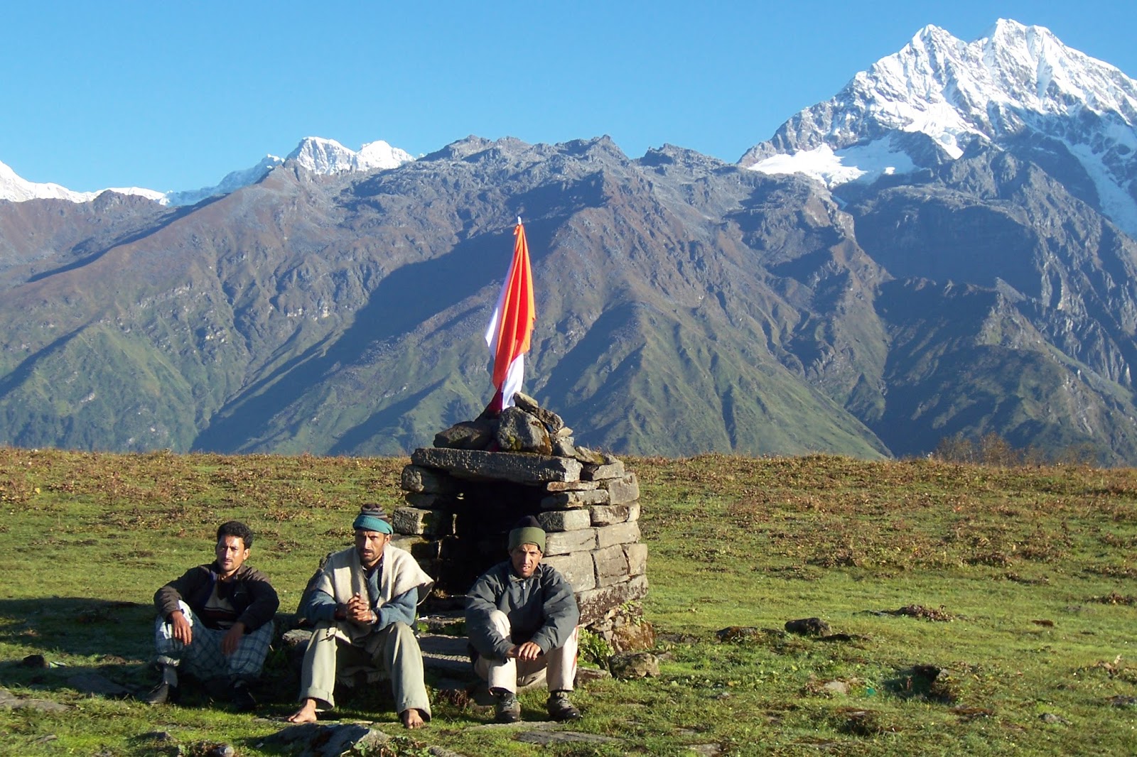 Triund trek very famous among foreigner tourist