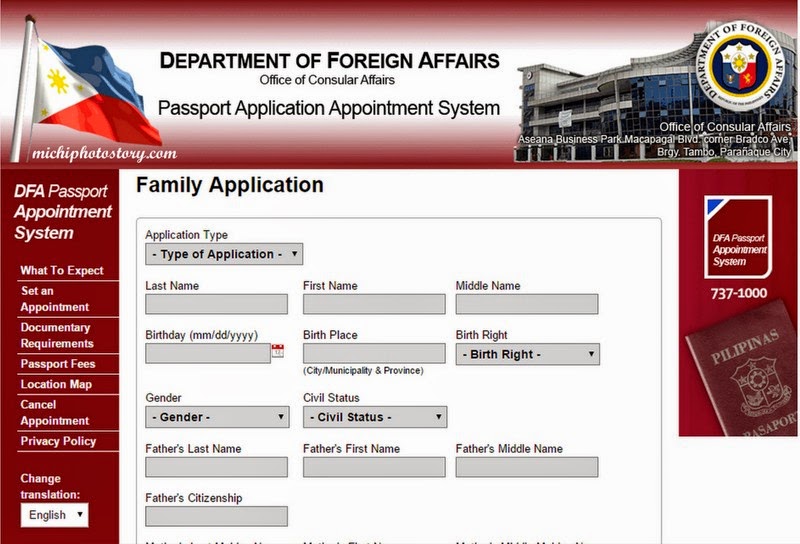 Michi Photostory: How to Set a DFA Passport Appointment Online