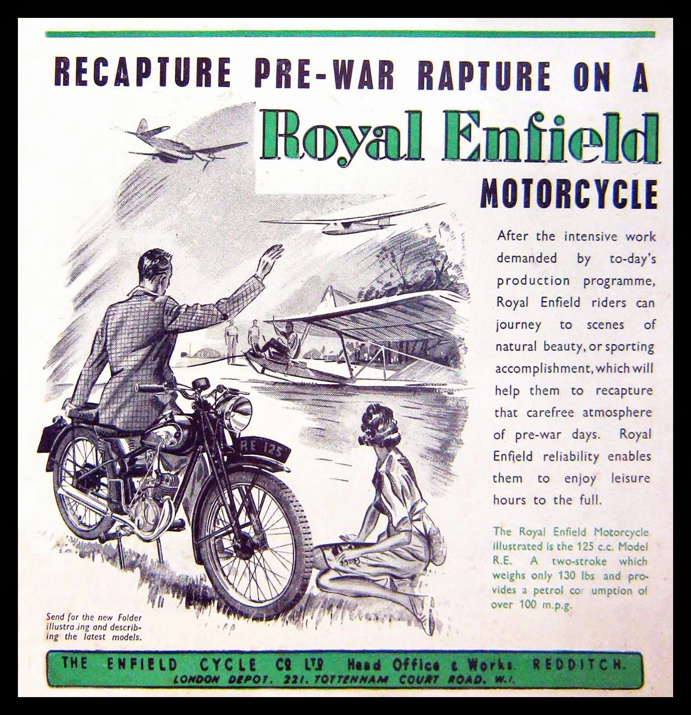 RoyalEnfields.com: Royal Enfield ad sought to restore the spirits