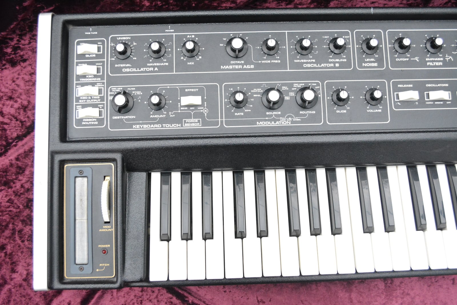 MATRIXSYNTH: Moog Multimoog SN 1765