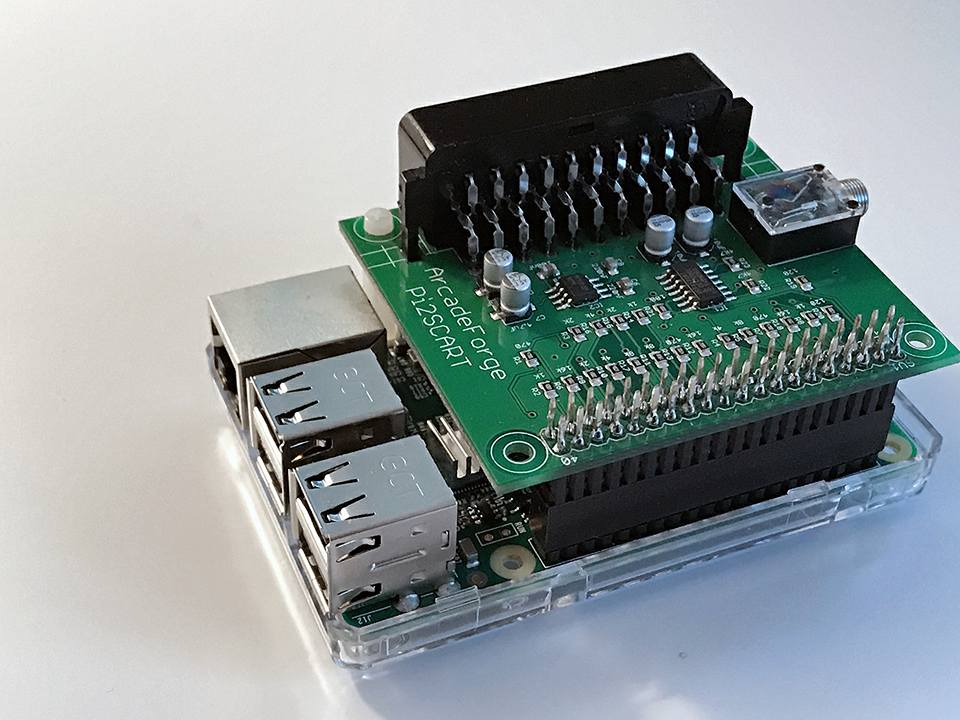 PI2SCART 15khz RetroPie RGB Raspberry Pi SCART - ArcadeForge