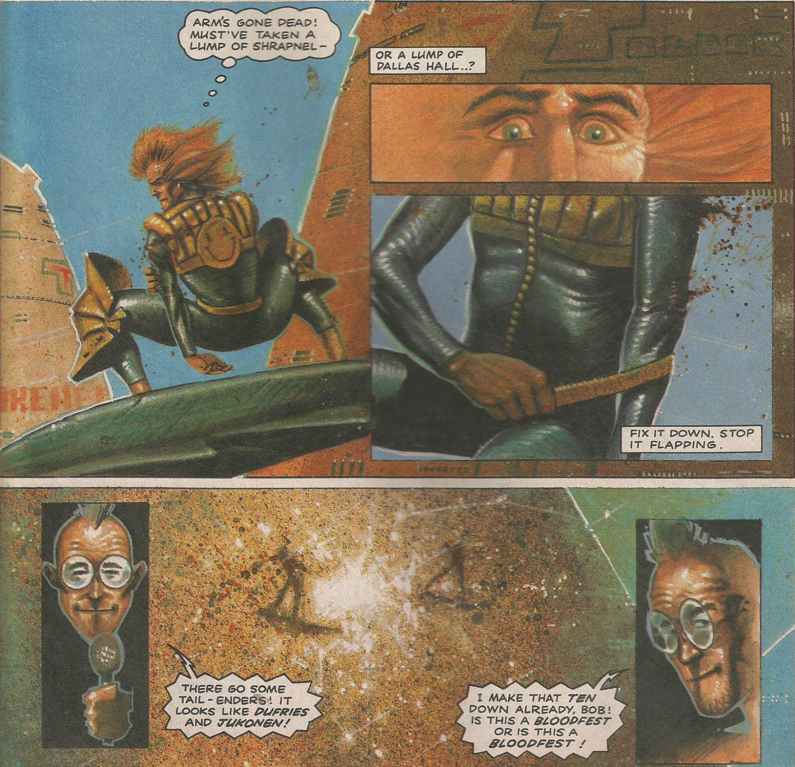 Thoughts Of A Workshy Fop: Chopper: Song Of The Surfer (2000AD #654-665)