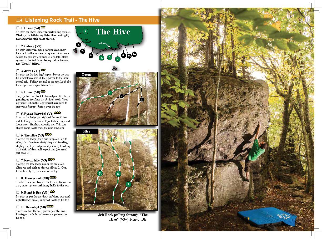 Upstate Bouldering: Grayson Highlands Bouldering Guidebook: A Review