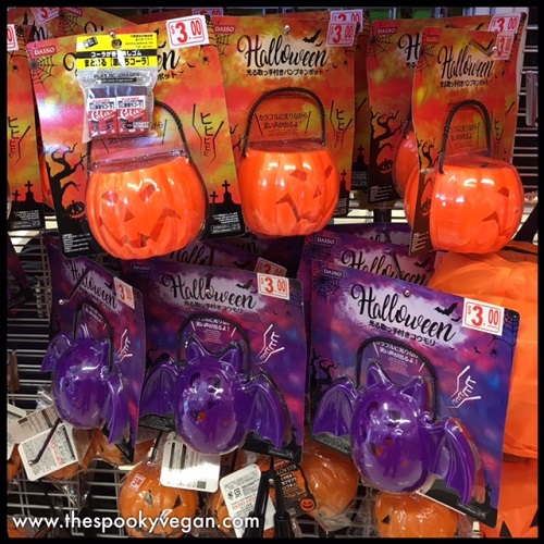 The Spooky Vegan: Halloween 2017 at Daiso Japan