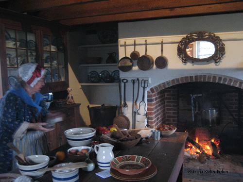 Researching Food History : 18th century earthen camp kitchen at Mount ...