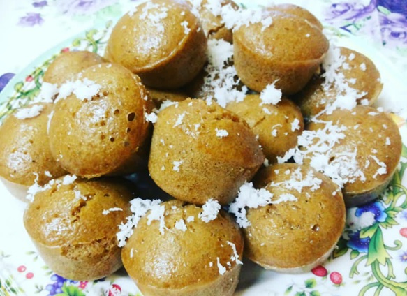 DUNIA MAKANAN: RESEPI APAM GULA MERAH