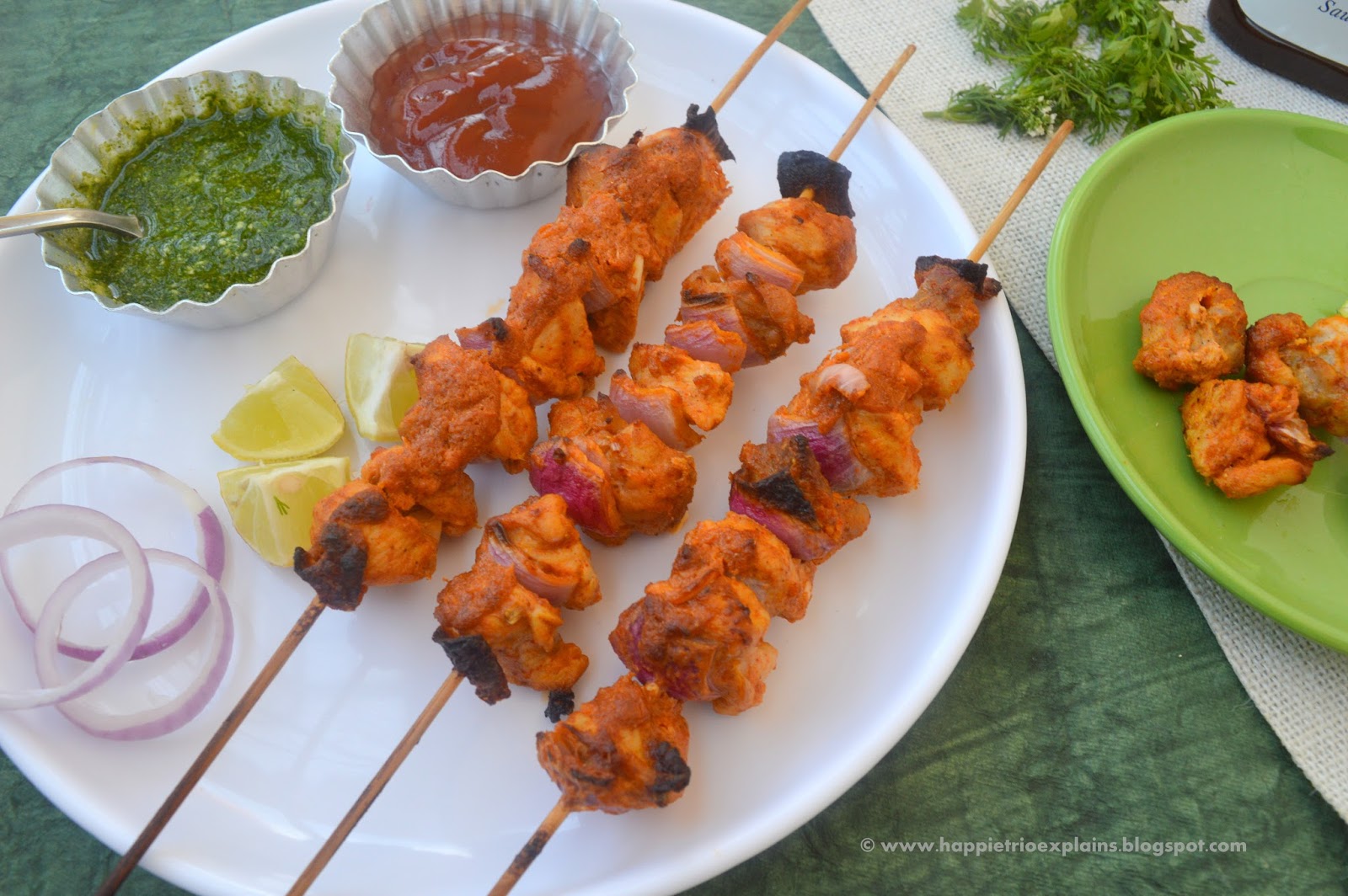 Chicken Kabab (Chicken Kebab) - Cook with Sharmila