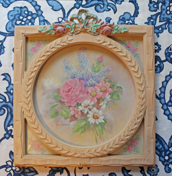 a commoner's castle: Ugly Picture Frame to Modern Mirror