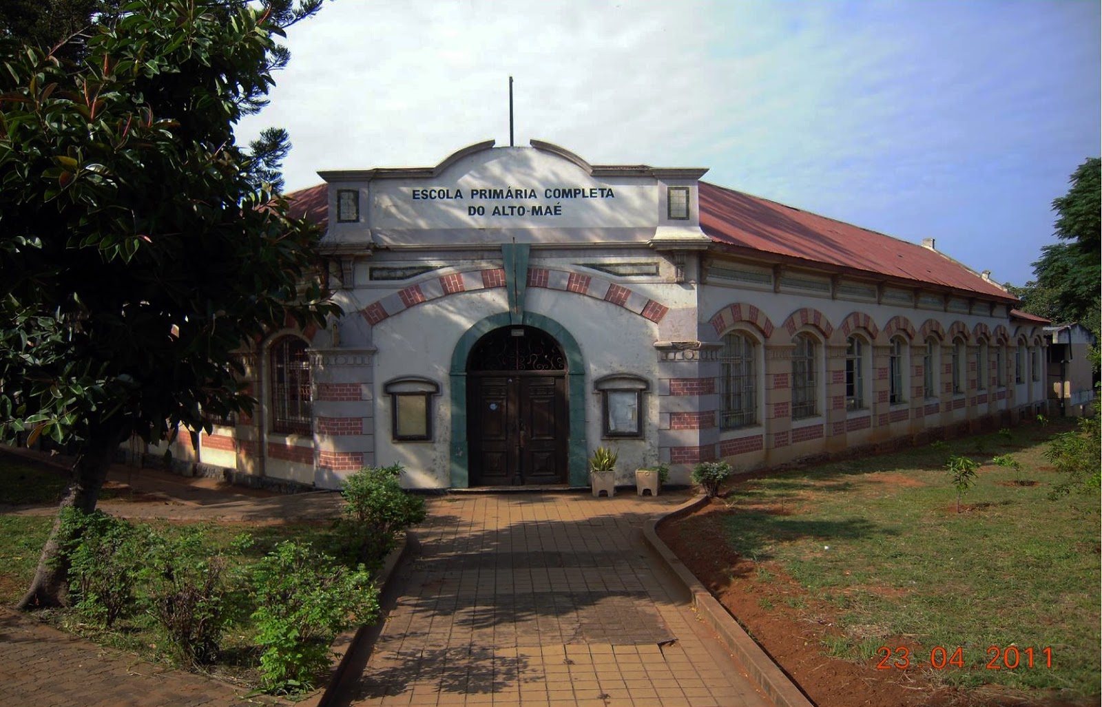 Antiga Escola Primária Paiva Manso no Alto Maé, Maputo