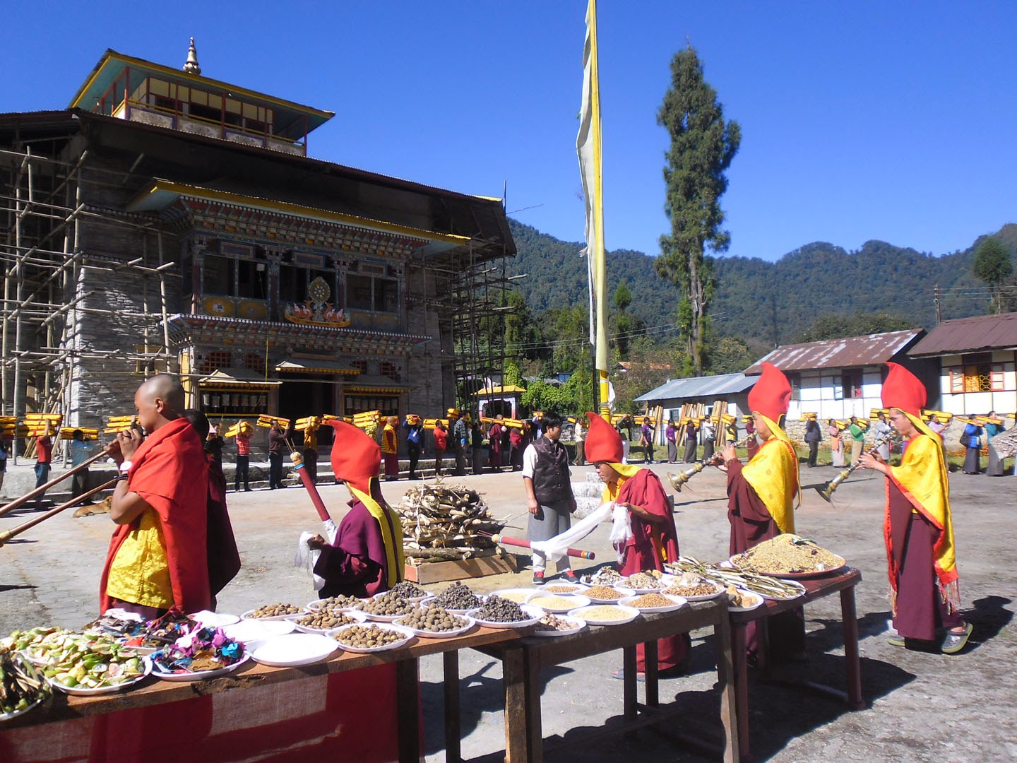 Sikkim NOW!: ‘Trusol Rabney’ performed before placing holy texts back ...