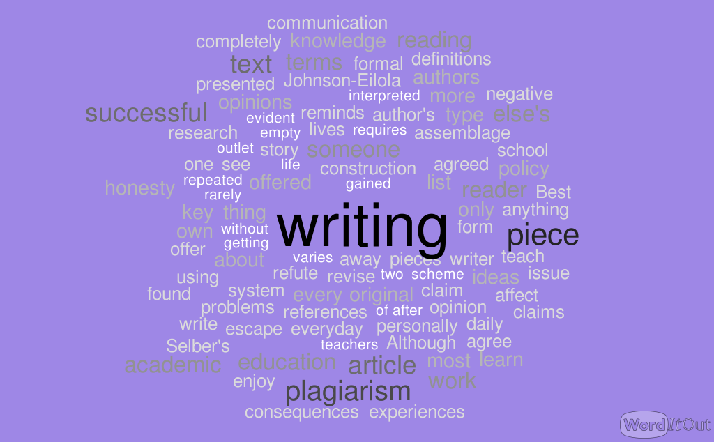 ENC 2135 Collector's Edition : Writing Cloud - Writing Theory - Jenna Byrd