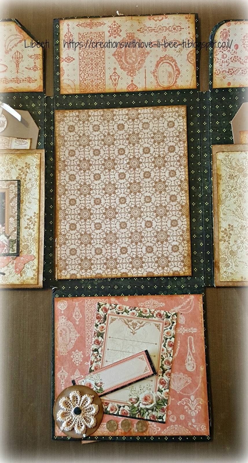 Mini Album Makers Challenge: One Sheet Wonder Mini Album Tutorial by Li ...