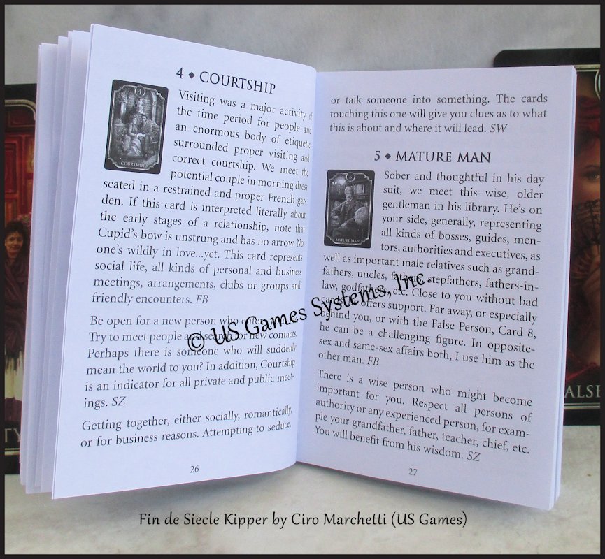 Tarot Notes: Review: Fin de Siècle Kipper