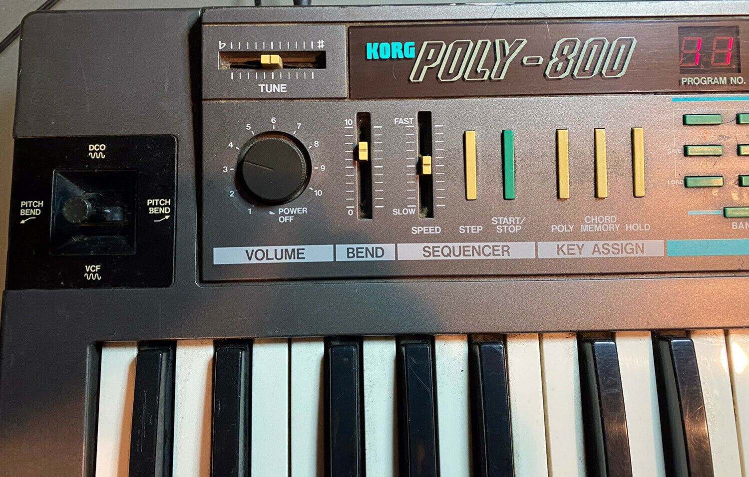 MATRIXSYNTH: KORG POLY-800 Vintage Analog Synthesizer