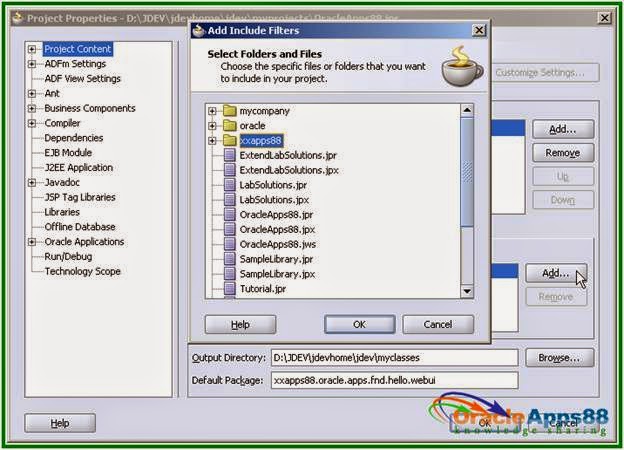 Oracle Applications: Oracle Application Framework (OAF) - Hello World Page