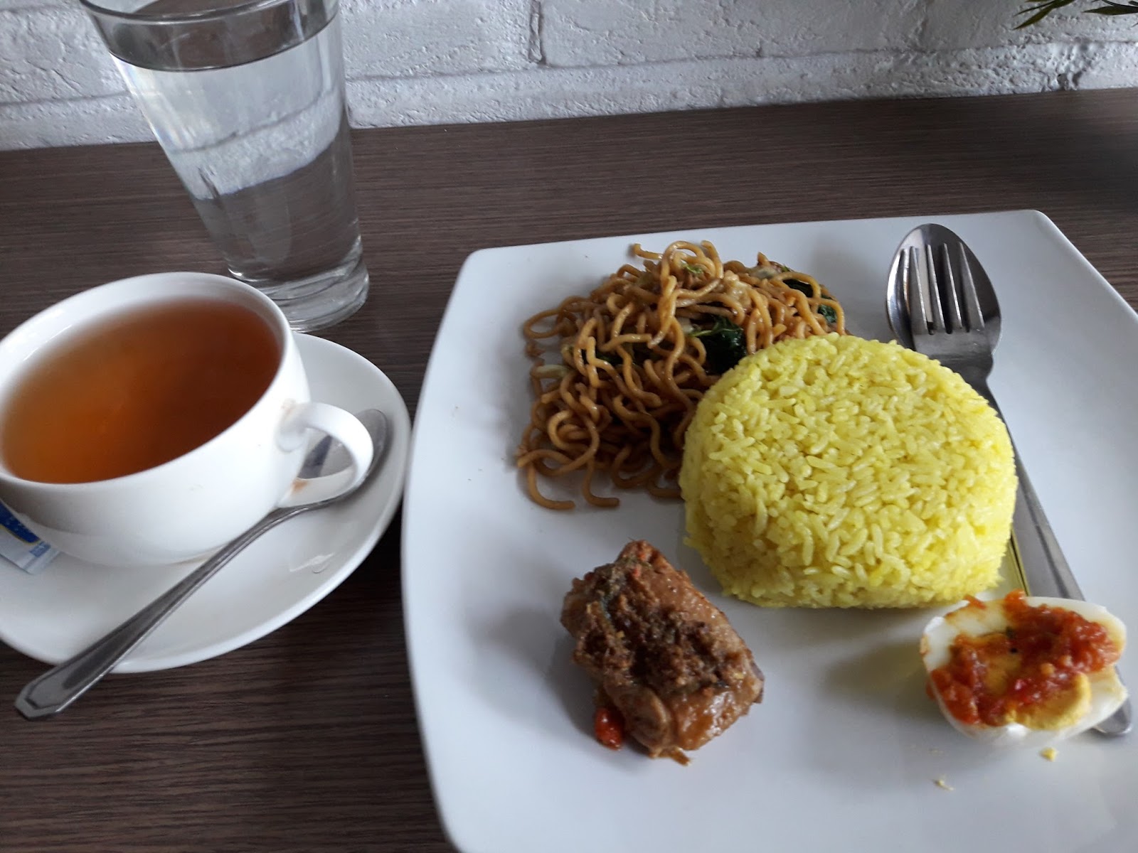 Salah satu menu sarapan di Pod House (Dok. pribadi)