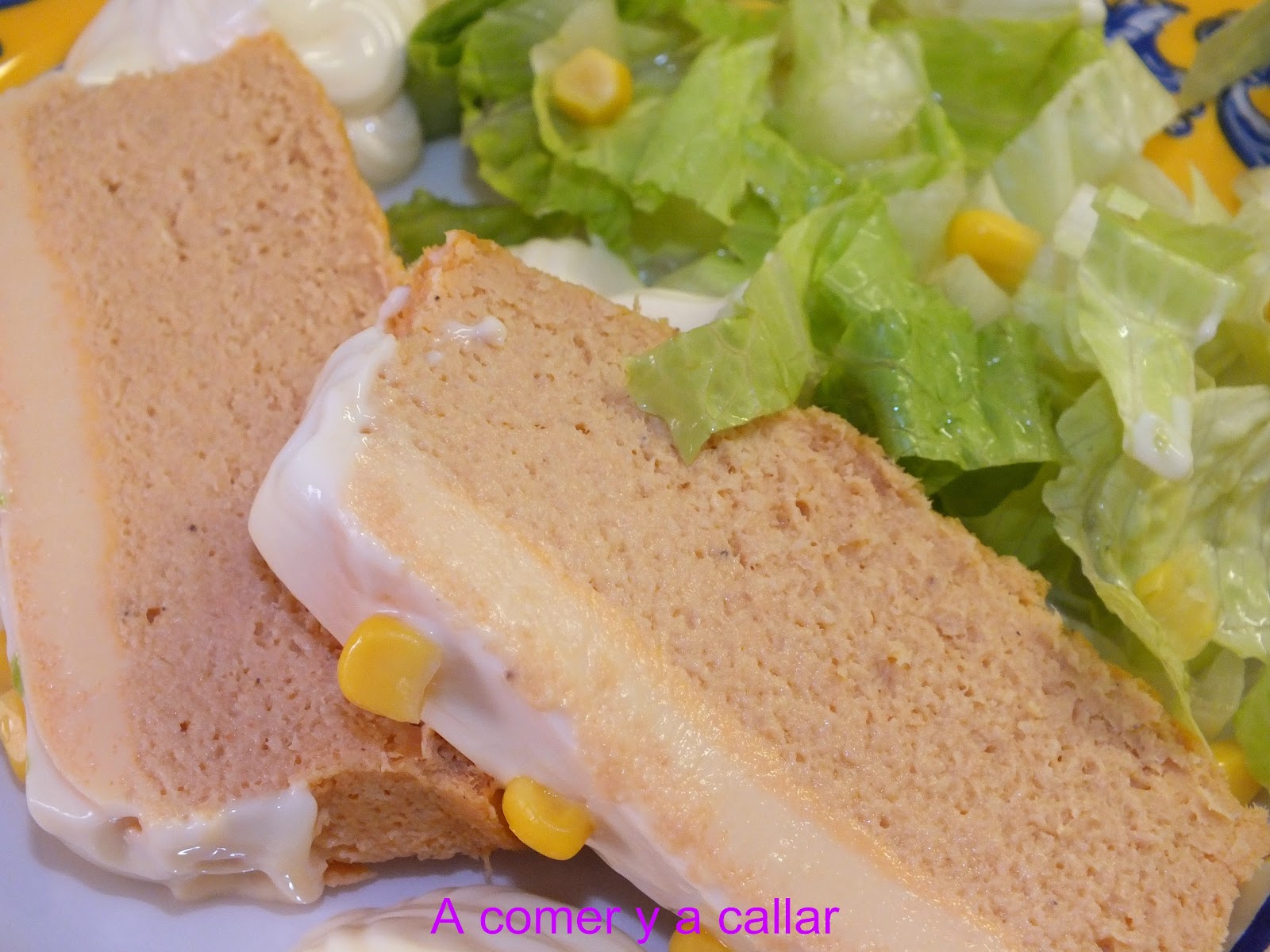 A comer y a callar: PASTEL DE ATUN