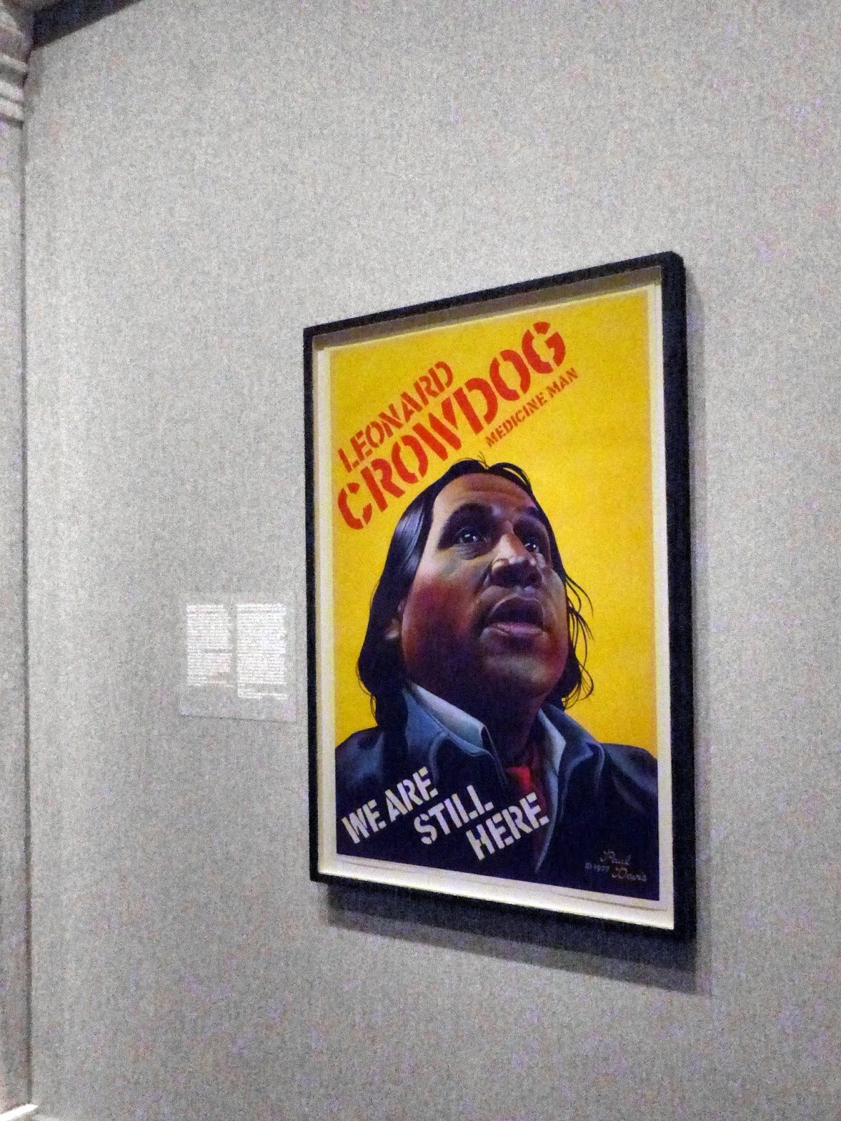 The Portrait Gallery: Leonard Crow Dog