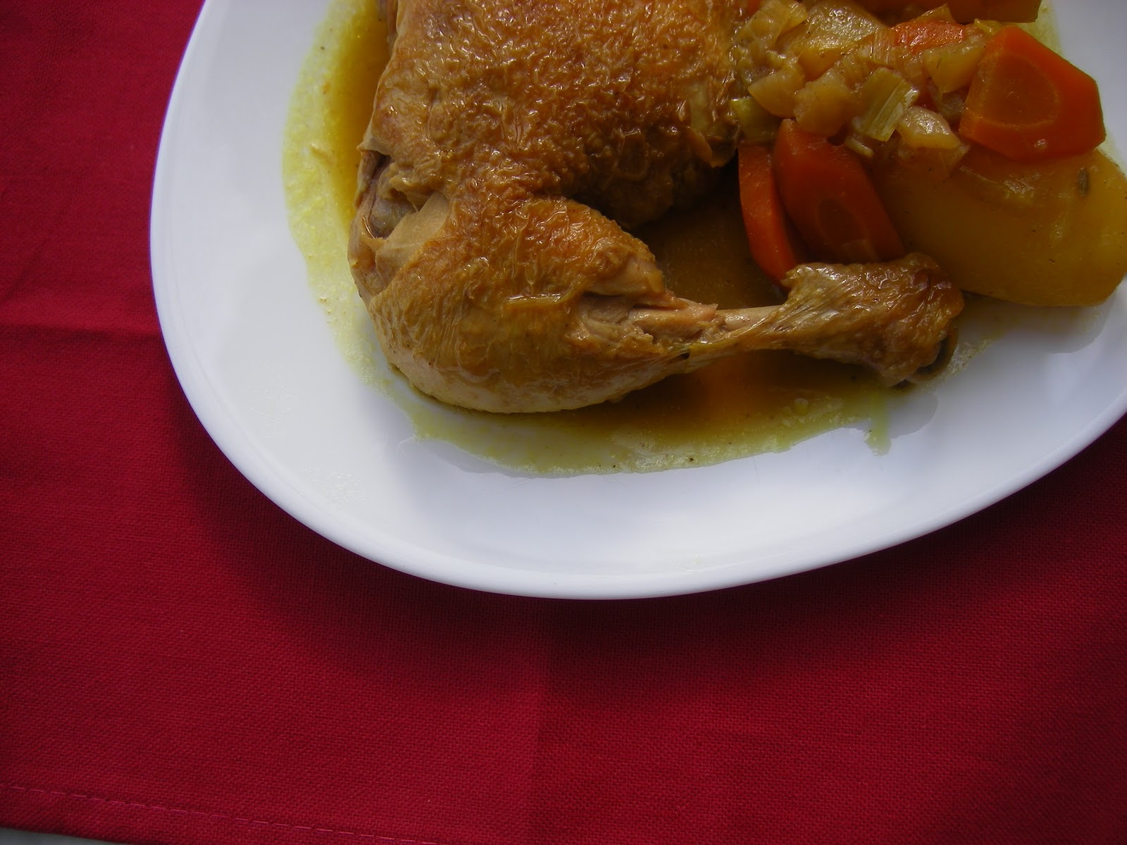 el placer del paladar: Pollo en Salsa
