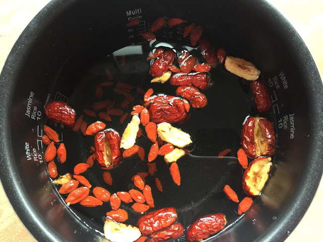 Red Dates and Goji Berries Drink