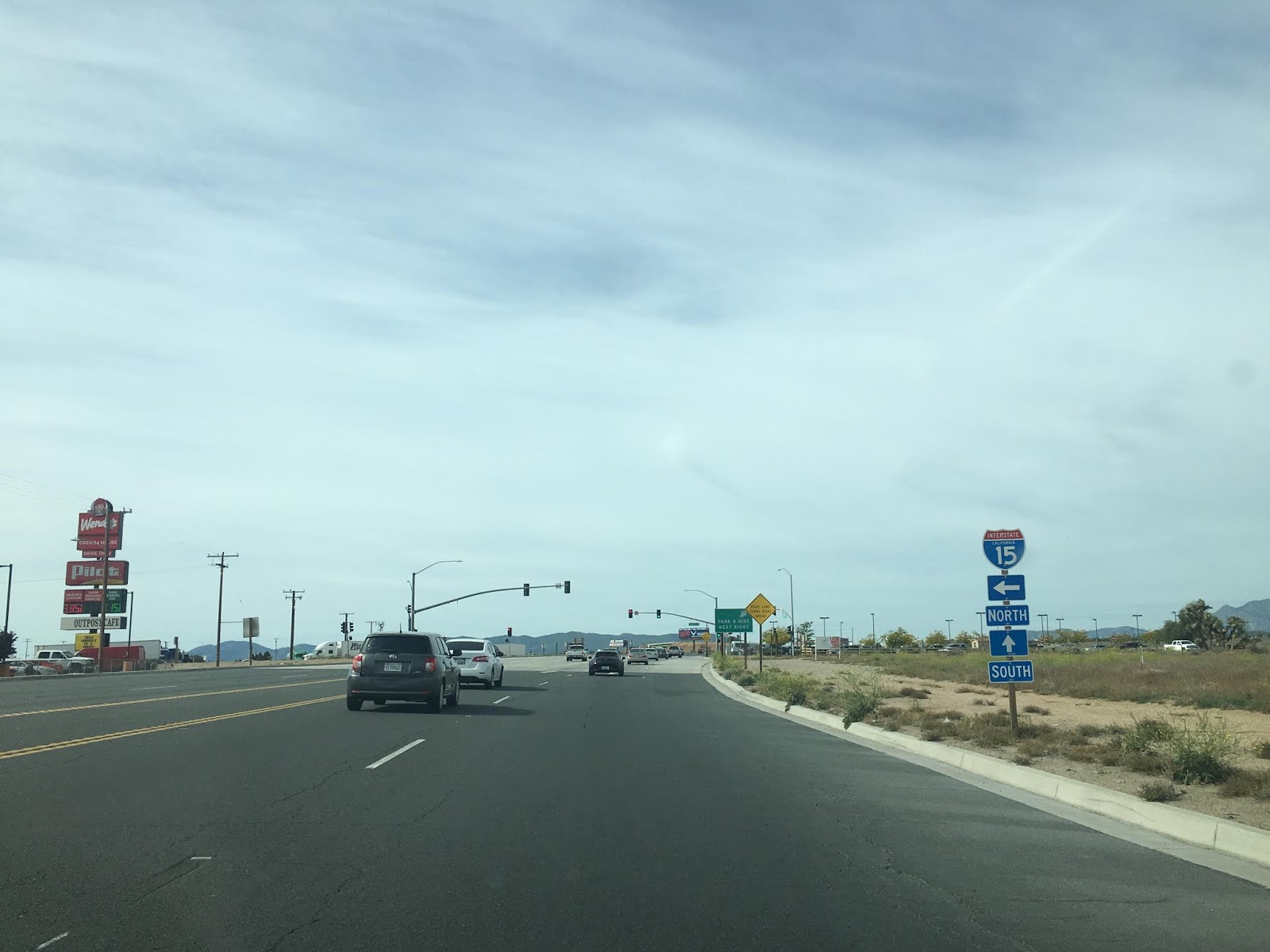 US Route 395 south of Kramer Junction to Interstate I-15 (former ...