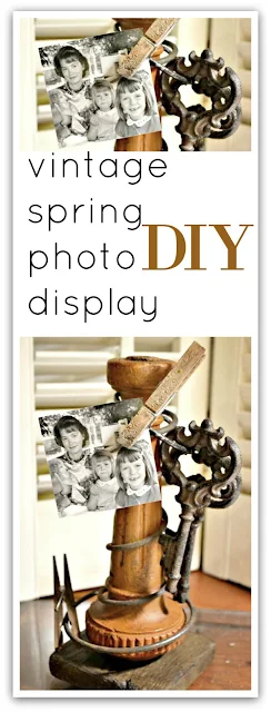 Rusty Spring Photo Display