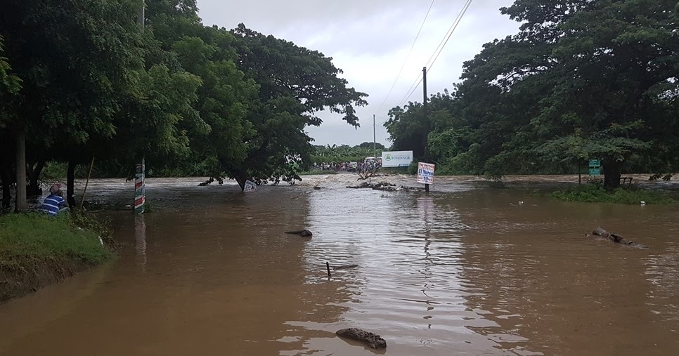 Se desborda el Río Amina esta madrugada y mantiene incomunicada esa ...