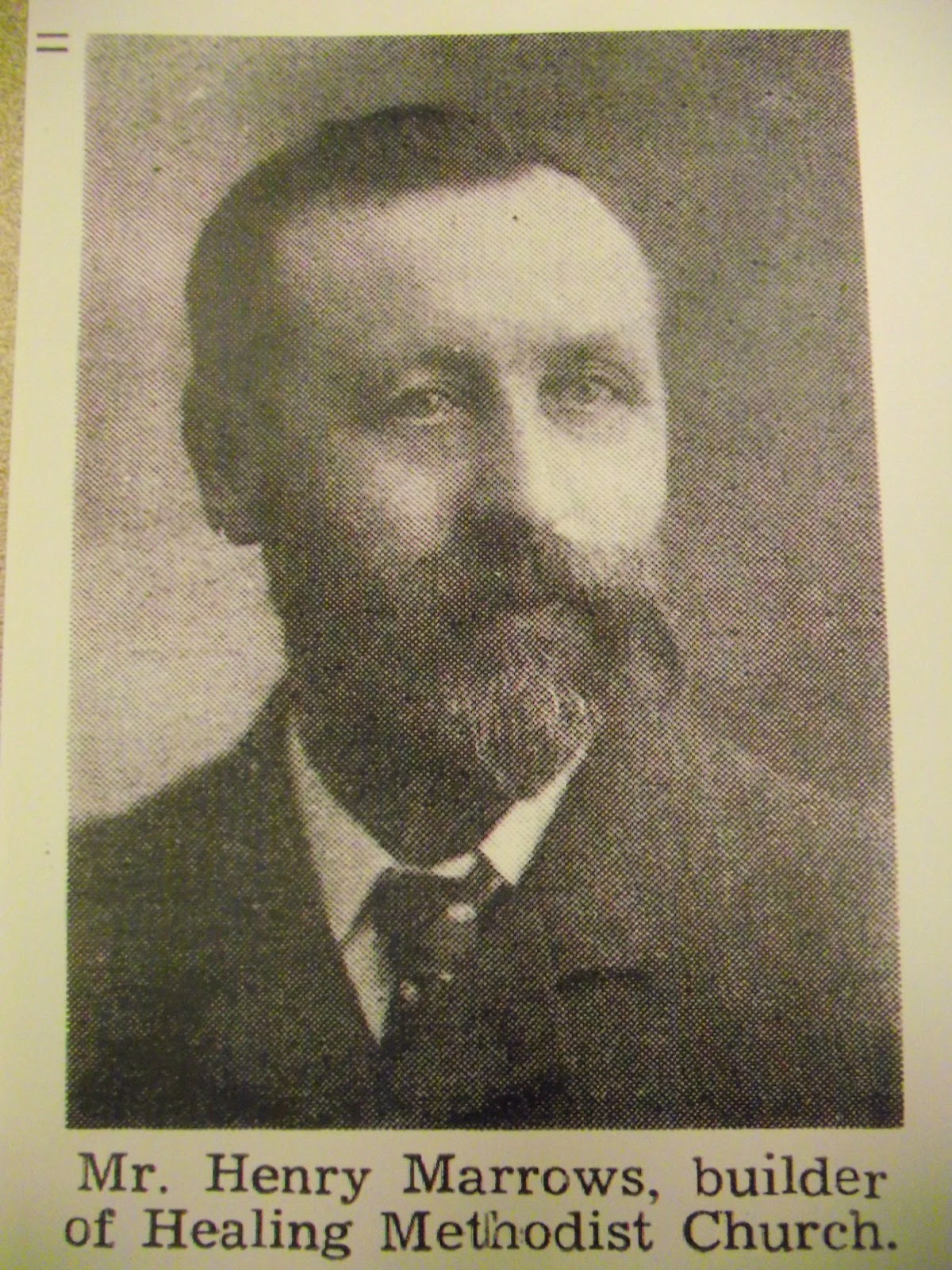 Healing Village History: Who Was... Henry Marrows?