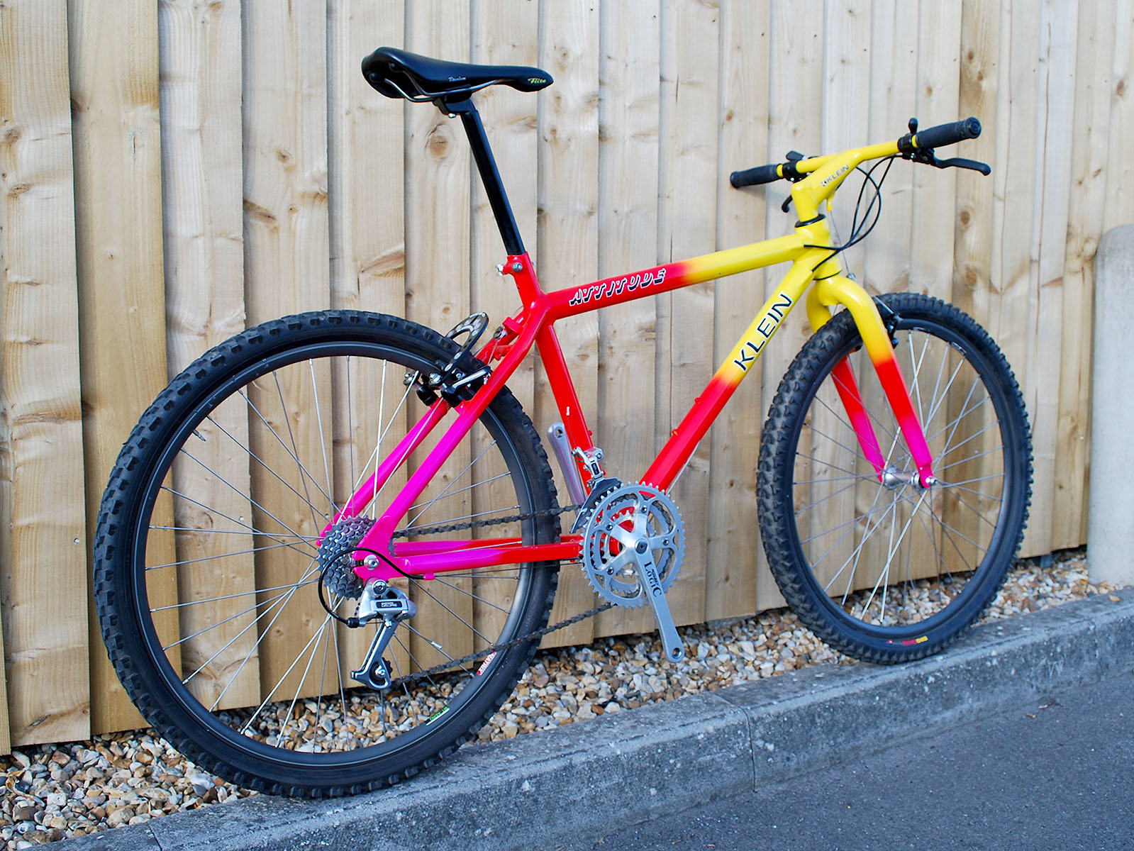 Dan's bike stuff: My bikes: 1992 Klein Attitude backfire