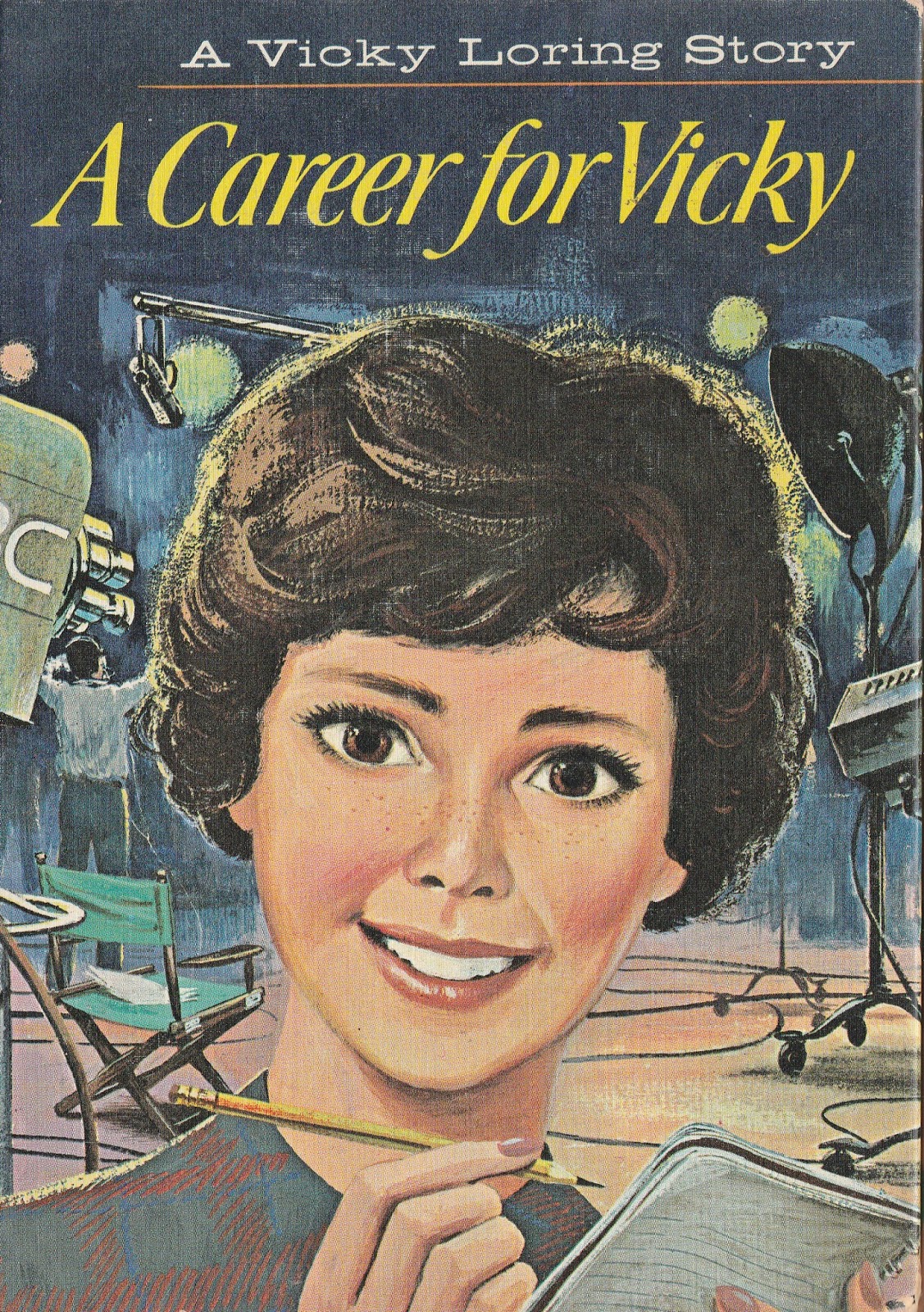 Series Books for Girls: Vicki Loring #1 A Career for Vicky and #2 ...