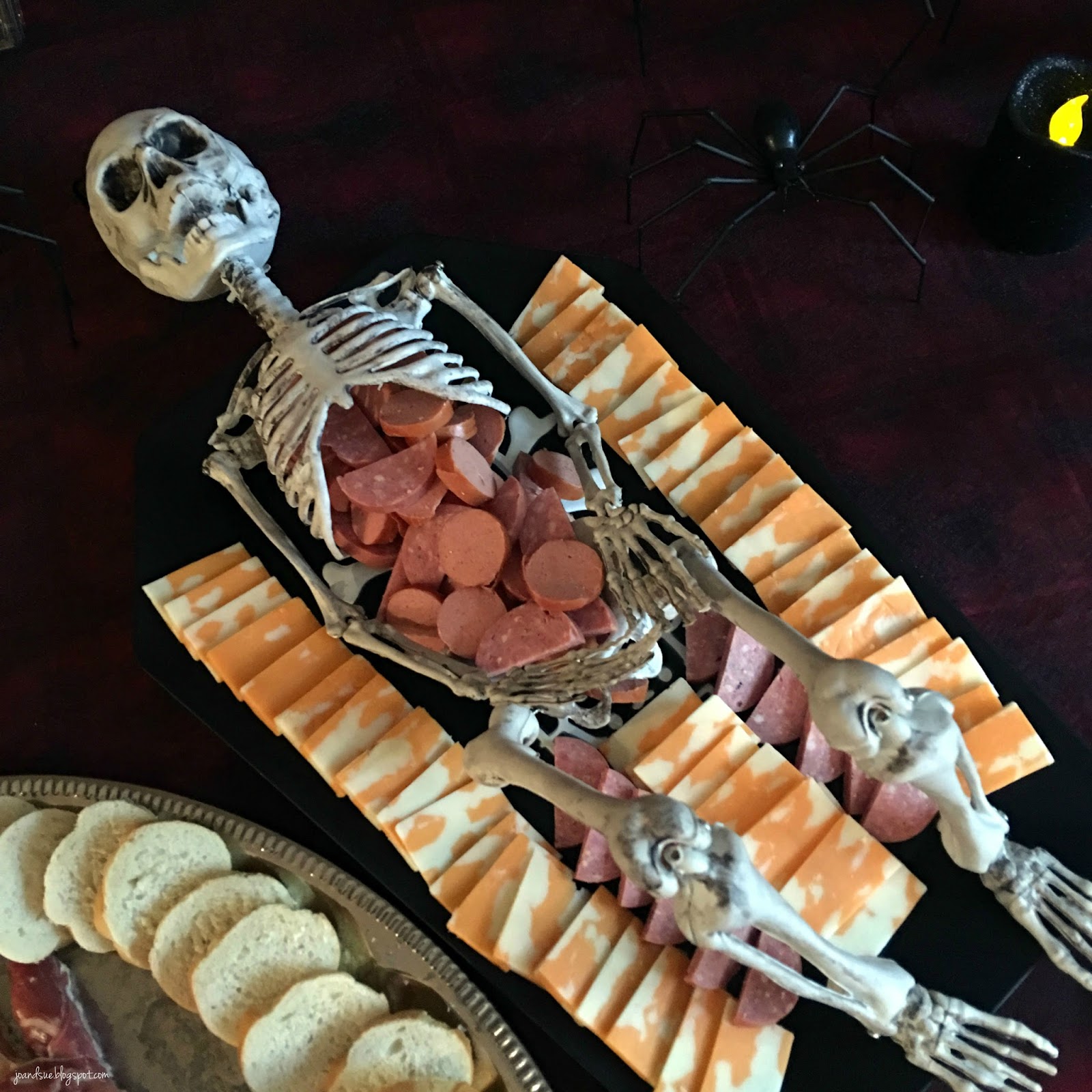 Jo and Sue: Halloween Dinner 2016