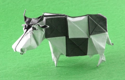 origami Cow Gilgado 3D ~ origami instructions art and craft ideas