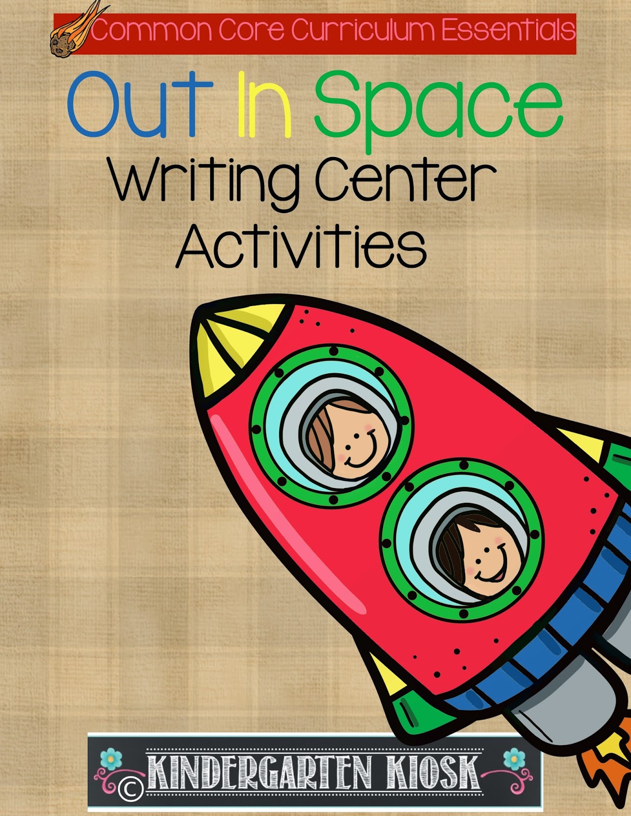 Kindergarten Kiosk: Space Thematic Unit, Guided Readers, & Writing Task ...