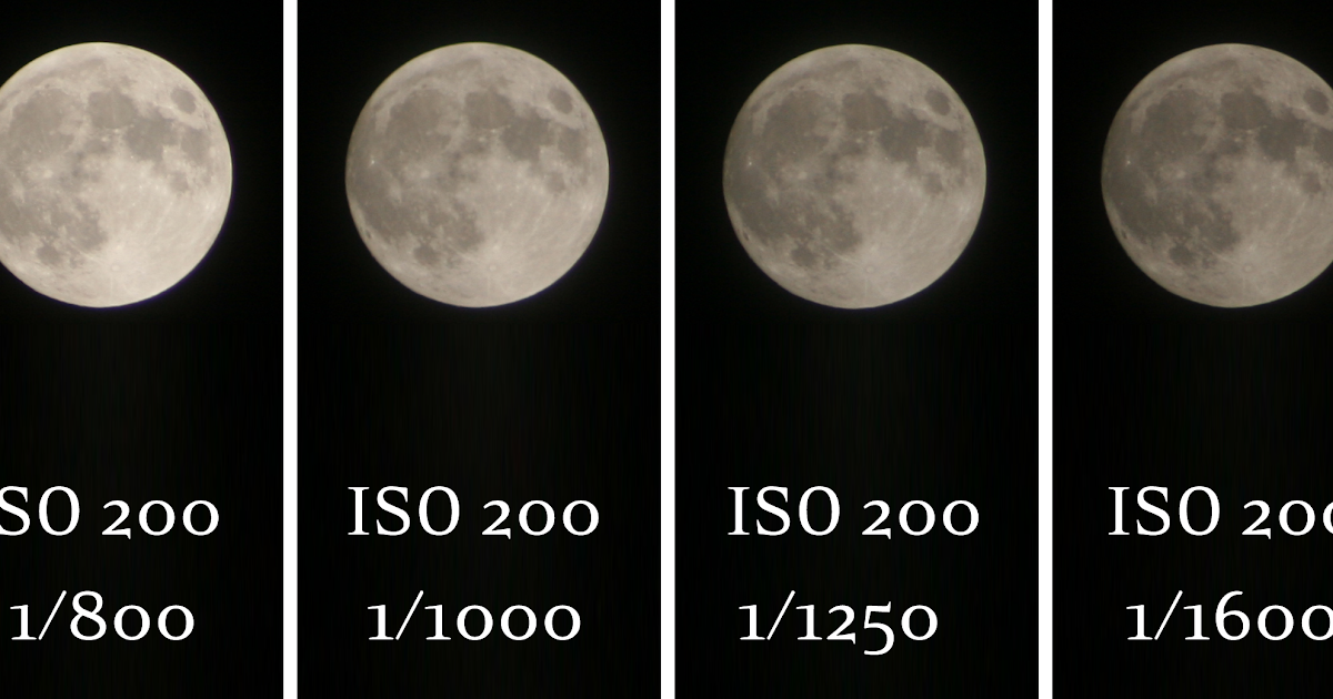 Various duration full moon exposures at ISO 200 [Stellar Neophyte ...