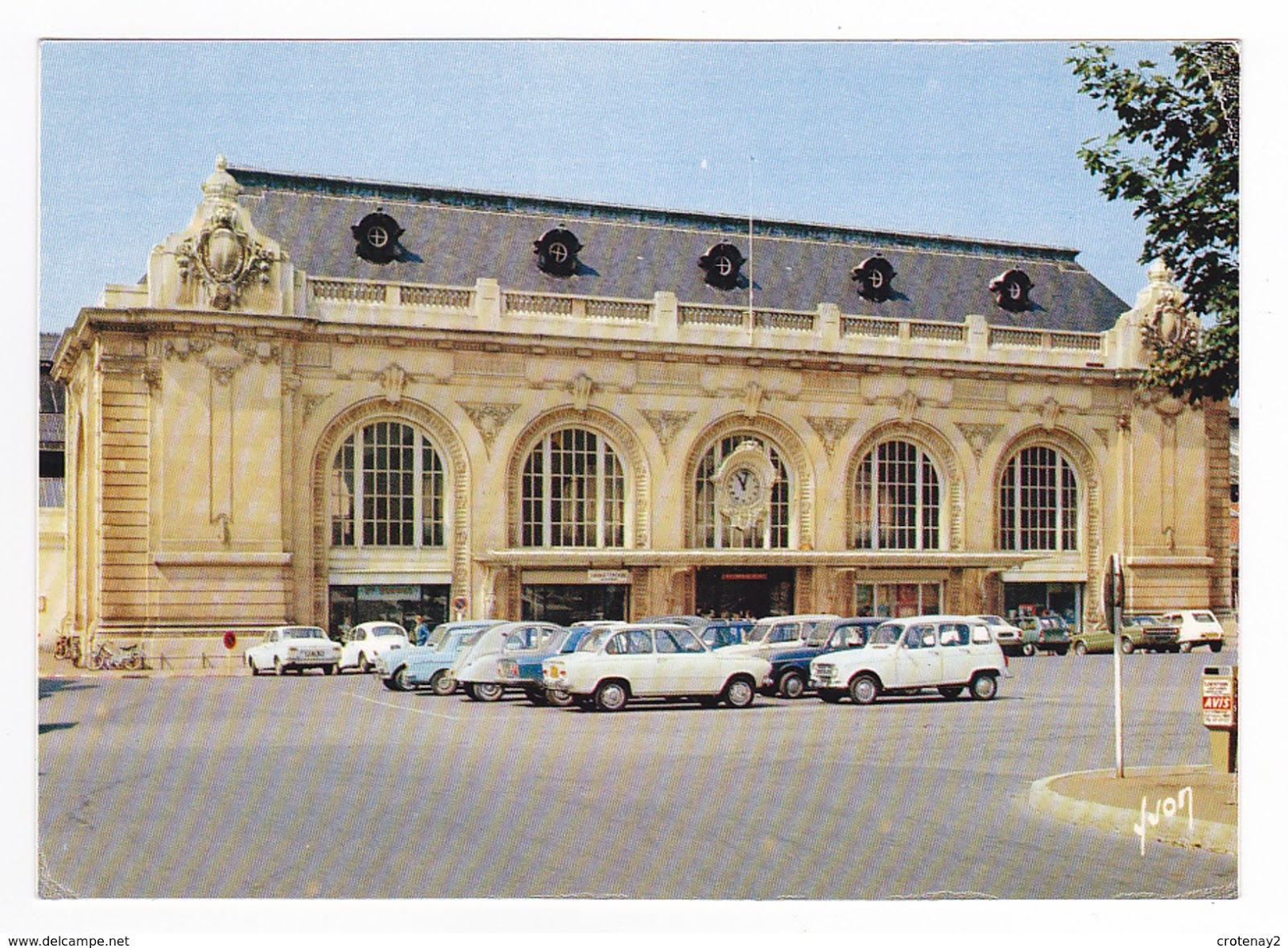 TRAINS-PASSIONS 52: GARE de TROYES sur la ligne 4 (archives delcampe)