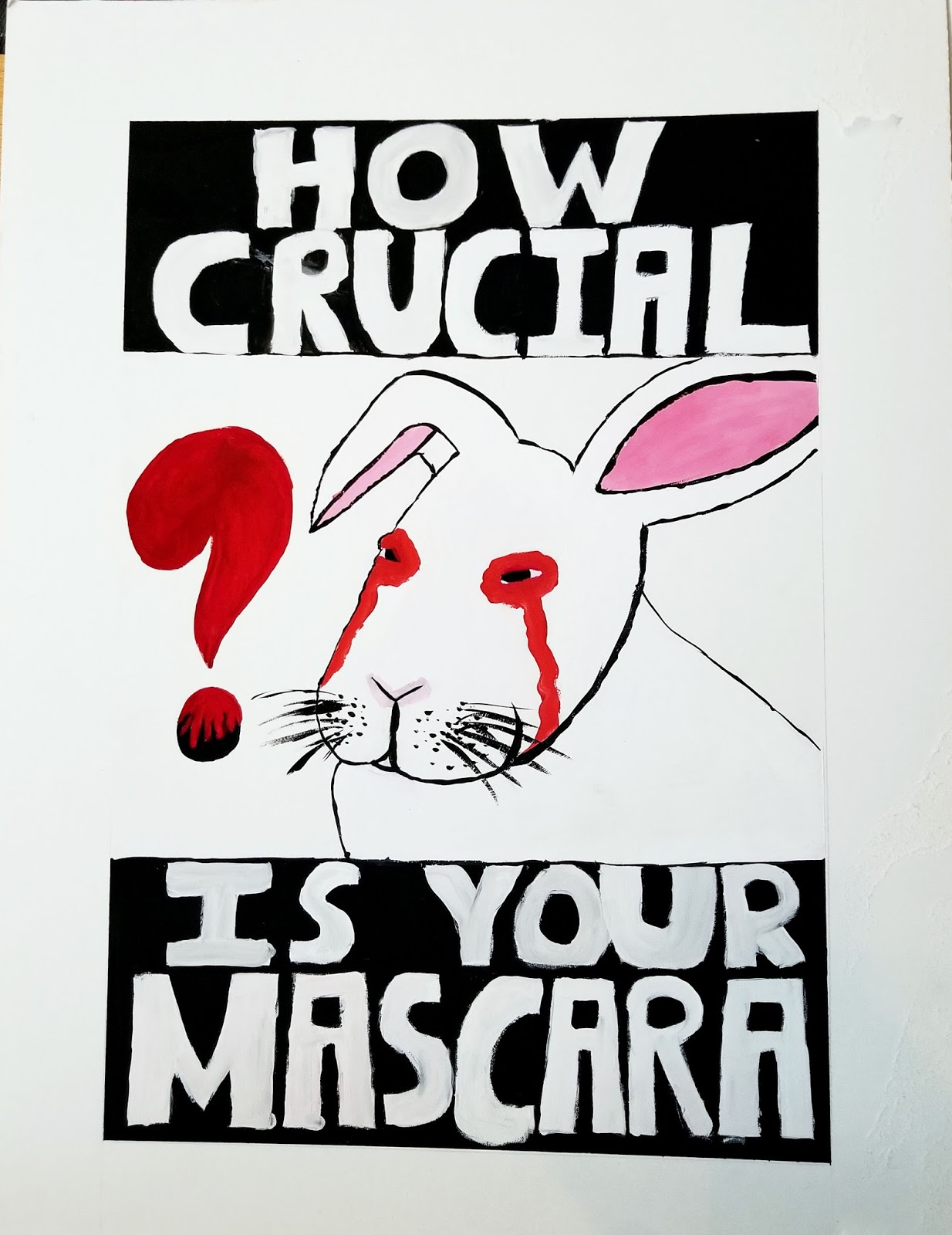 Taylor's Blog: Propaganda Poster- Animal Testing