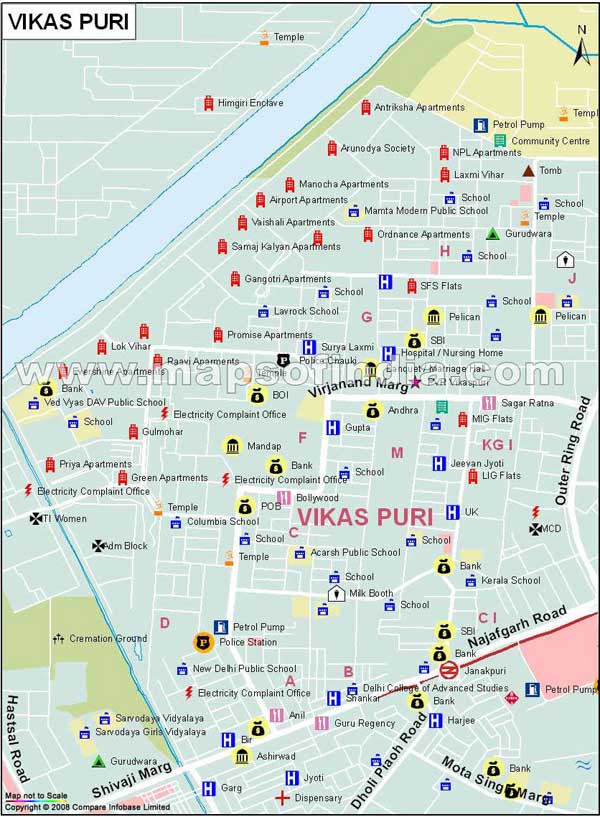 Signal Free Route – Vikaspuri to Noida