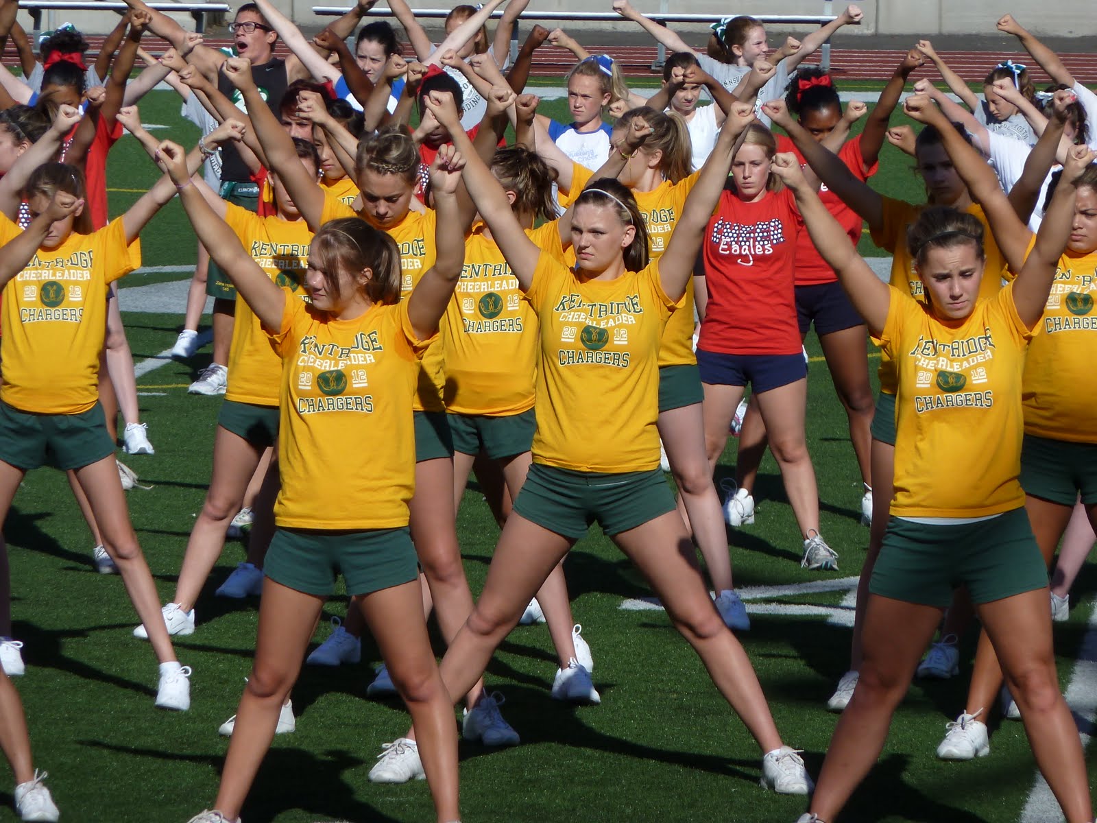 Kentridge Charger Cheerleaders: August 2011