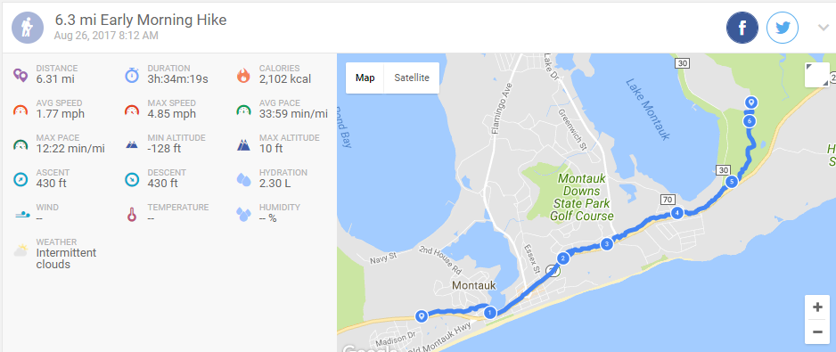 The Thruhiker's Wife: Day #18 on the Paumanok Path...