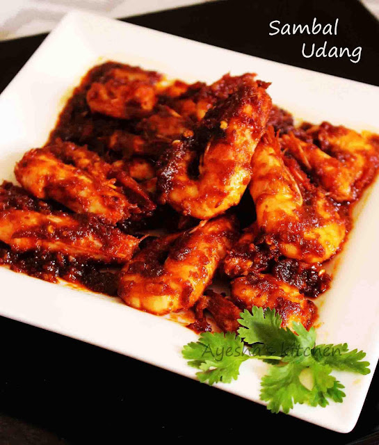 SAMBAL UDANG - THAI SHRIMP RECIPES