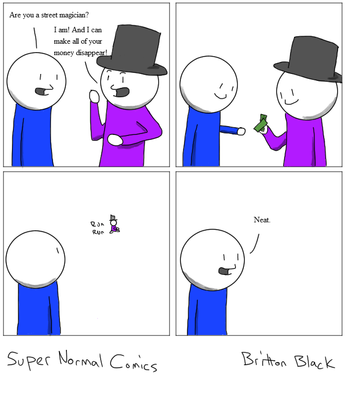 Super Normal Comics: Magician