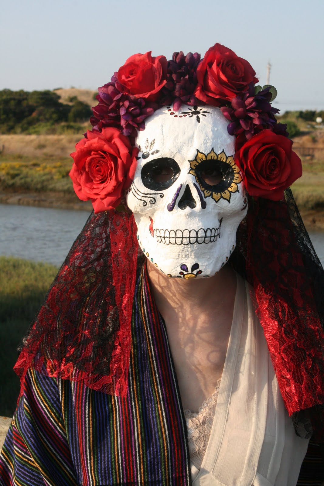 My Things By My Hands: Dia De Los Muertos Masks Photo Shoot