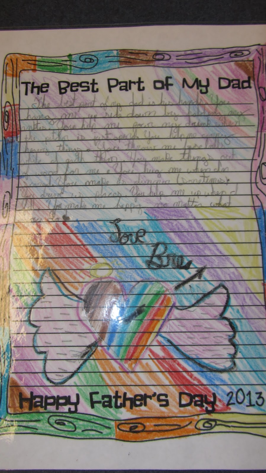 Fourth Grade Flipper: Five for Friday (Father's Day project FREEBIE ...