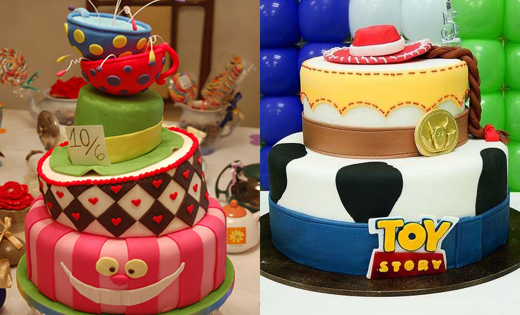 Culinária: Bolos inspirados na Disney - Um Mundo Em Duas