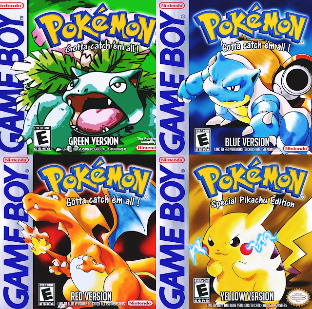 Pack de ROMs - Green, Blue, Red e Yellow Versão GameBoy | Bem-vindo ao ...