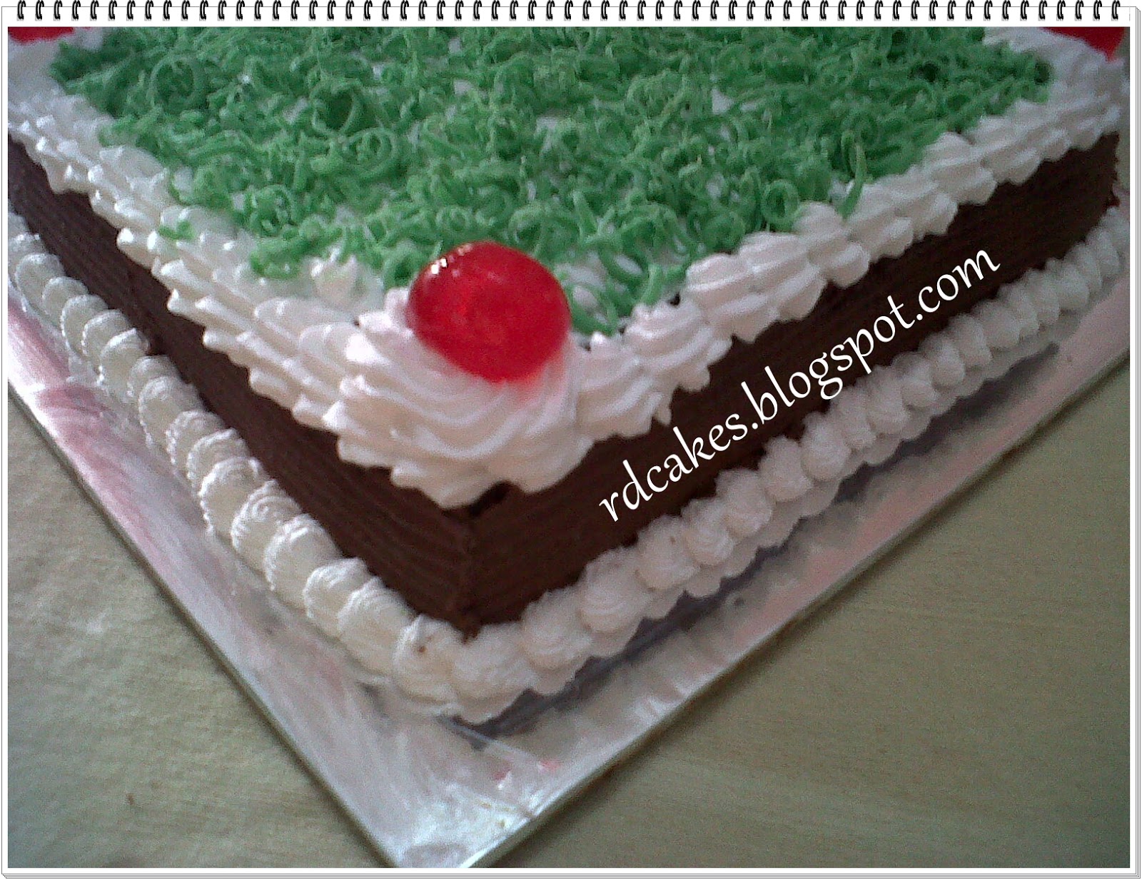 RDCakes: Double Coklat Cake For Mr. Irwan