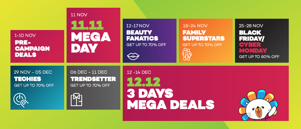 5 Little Angels: Lazada Malaysia Online Revolution