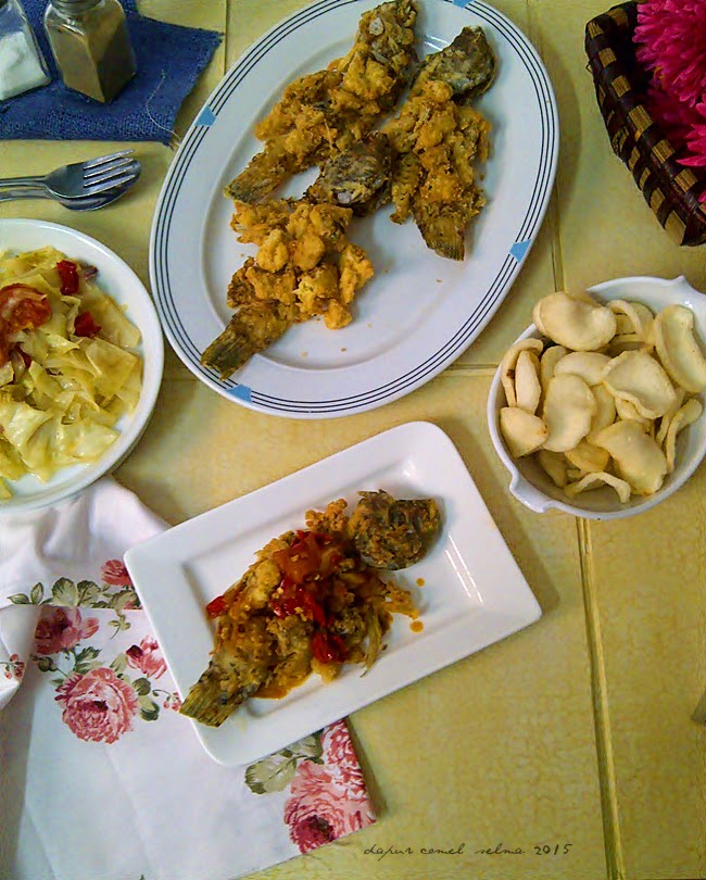 Ikan Goreng Tepung Sambal Plecing | Dapur Comel Selma