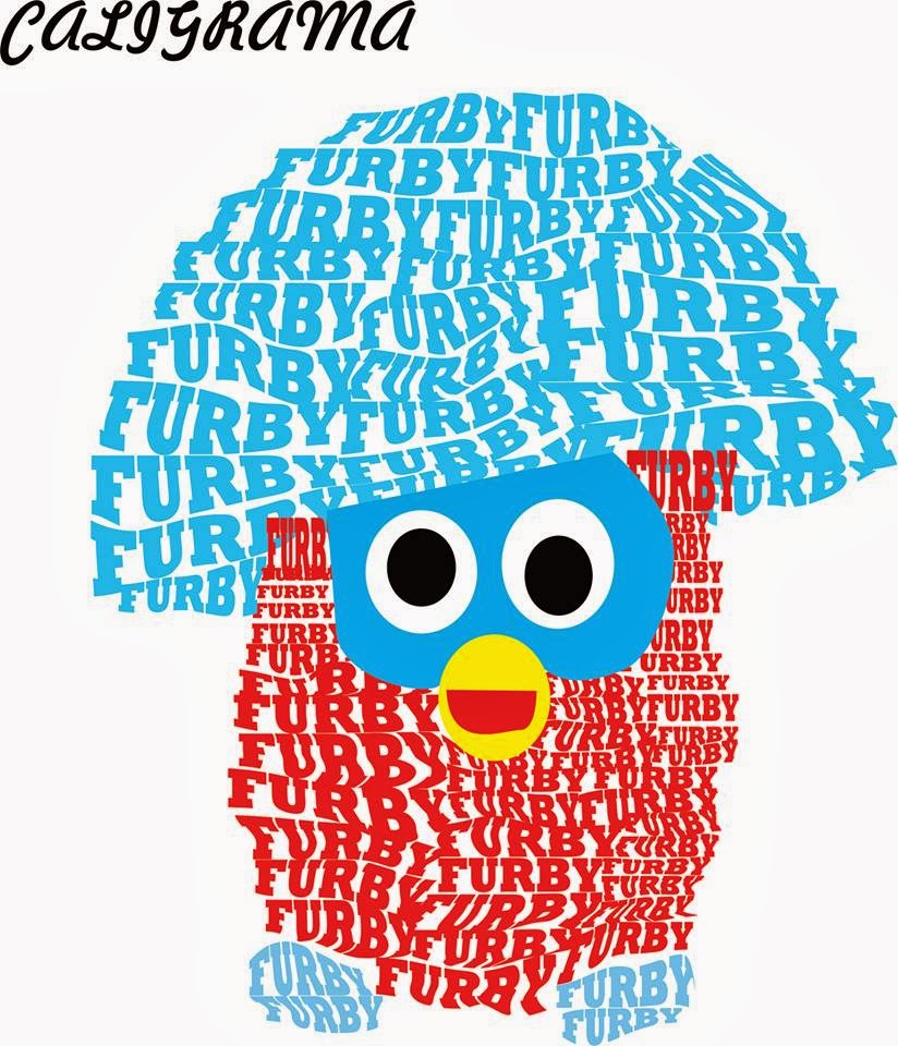 Portafolio preprensa digital María Isabel Calvo Rodas: Caligrama.