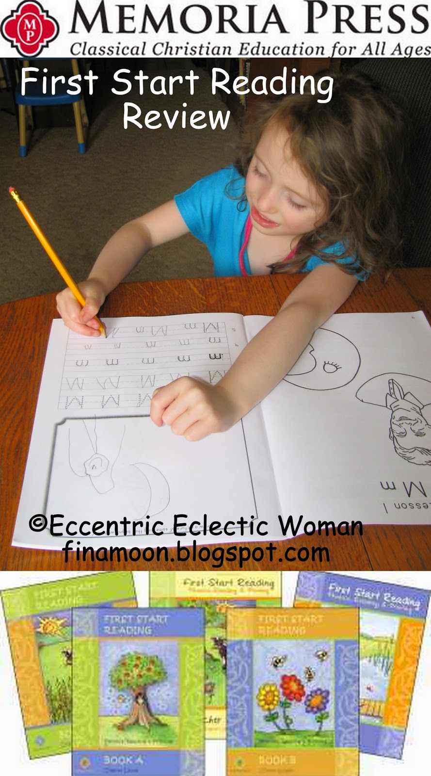 Eccentric Eclectic Woman: Memoria Press First Start Reading Review